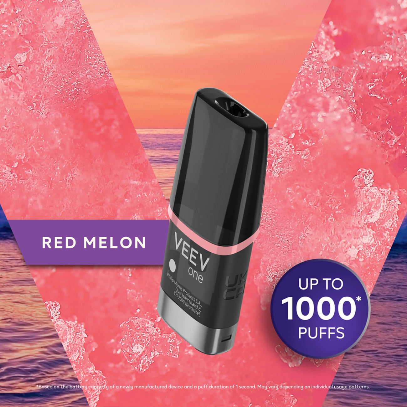 Buy VEEV ONE Red Melon vape pods | VEEV Indonesia